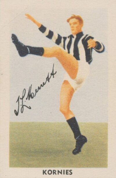 1952 Kornies VFL football cigarette cards price guide - Footy Card Guide