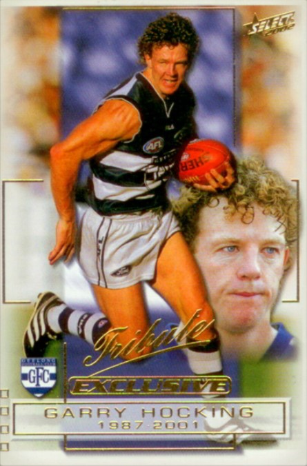 2002 Select Exclusive SPX AFL football cards price guide - FCG