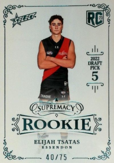 2023 Select Supremacy Rookie Cards - Footy Card Guide