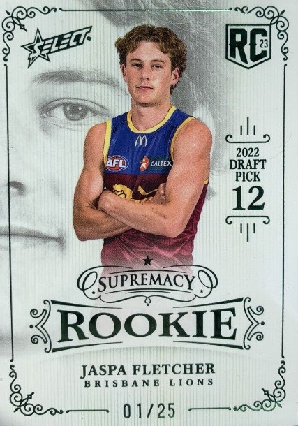2023 Select Supremacy Rookie Cards - Footy Card Guide